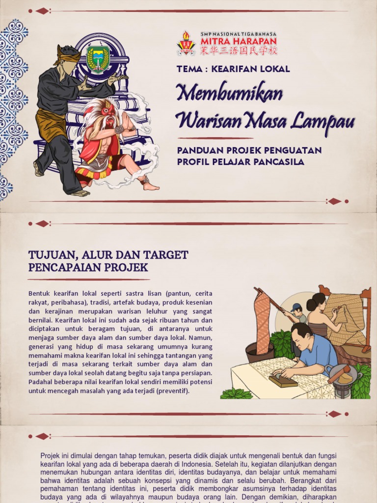 Modul Kearifan Lokal P5 2023 | PDF