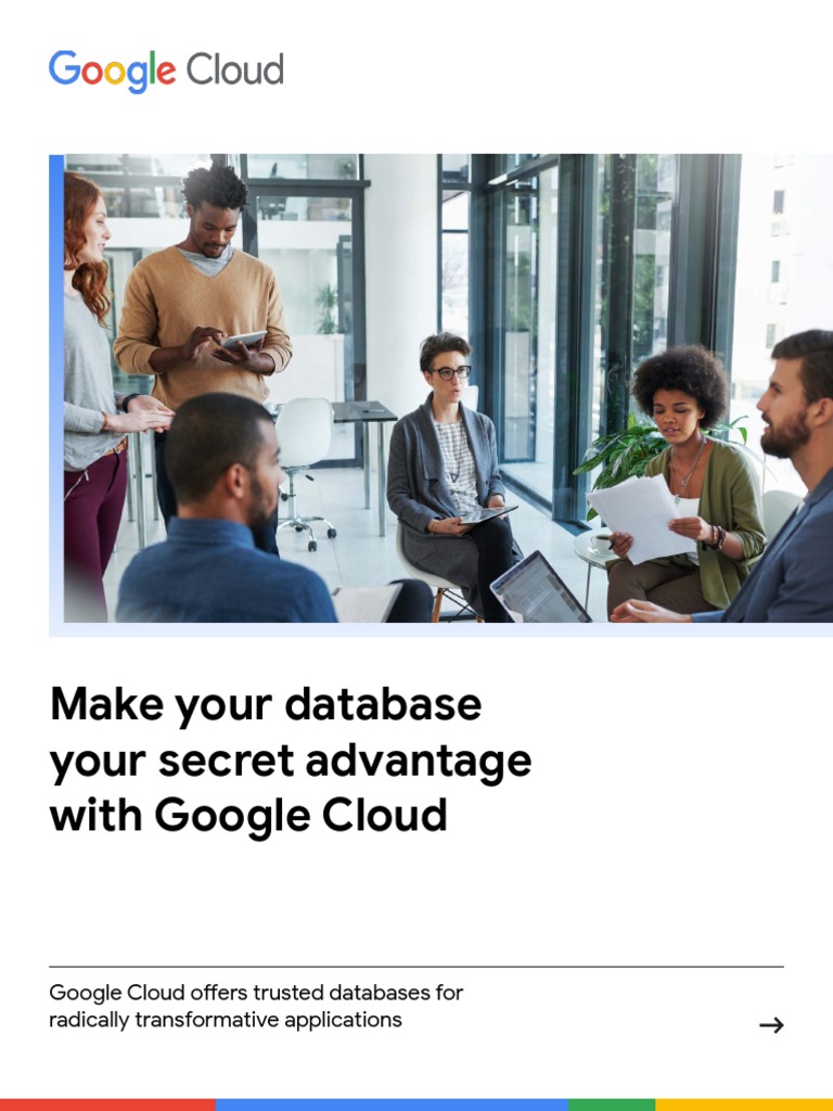 Google Cloud Databases for Transformation | PDF | Cloud Computing ...