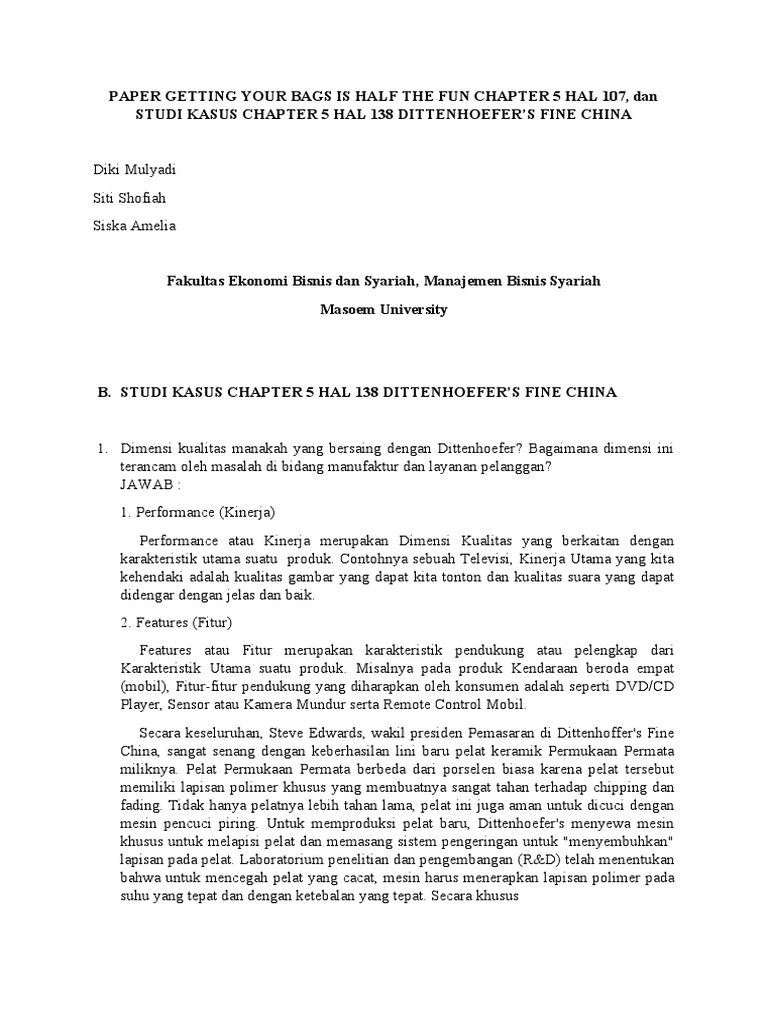 PAPER bagian B | PDF