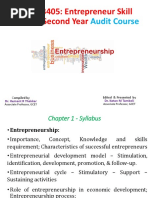Lecture PPT Entrepreneurship | PDF | Entrepreneurship | Leadership