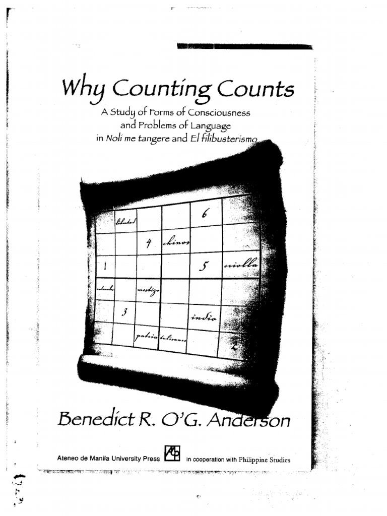 Anderson, Why Counting Counts Noli. 1-37 | PDF