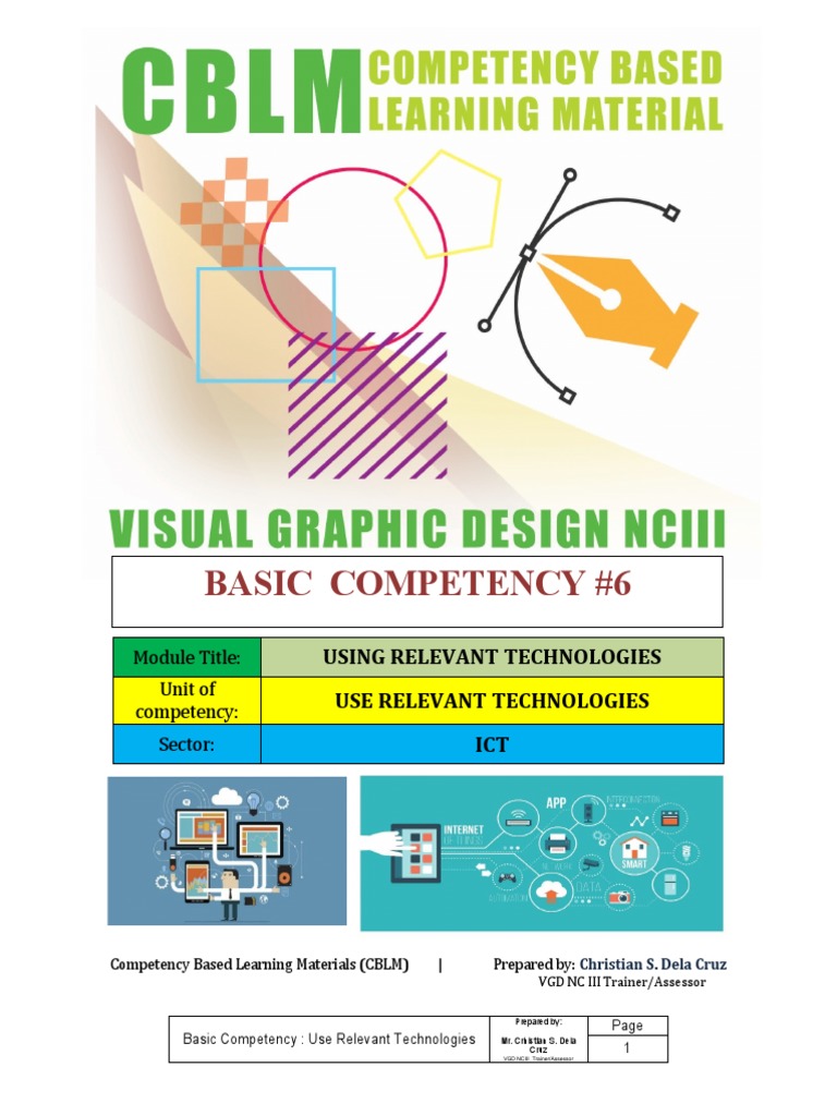 Using Relevant Technologies in CBLM | PDF | Image Scanner | Spreadsheet