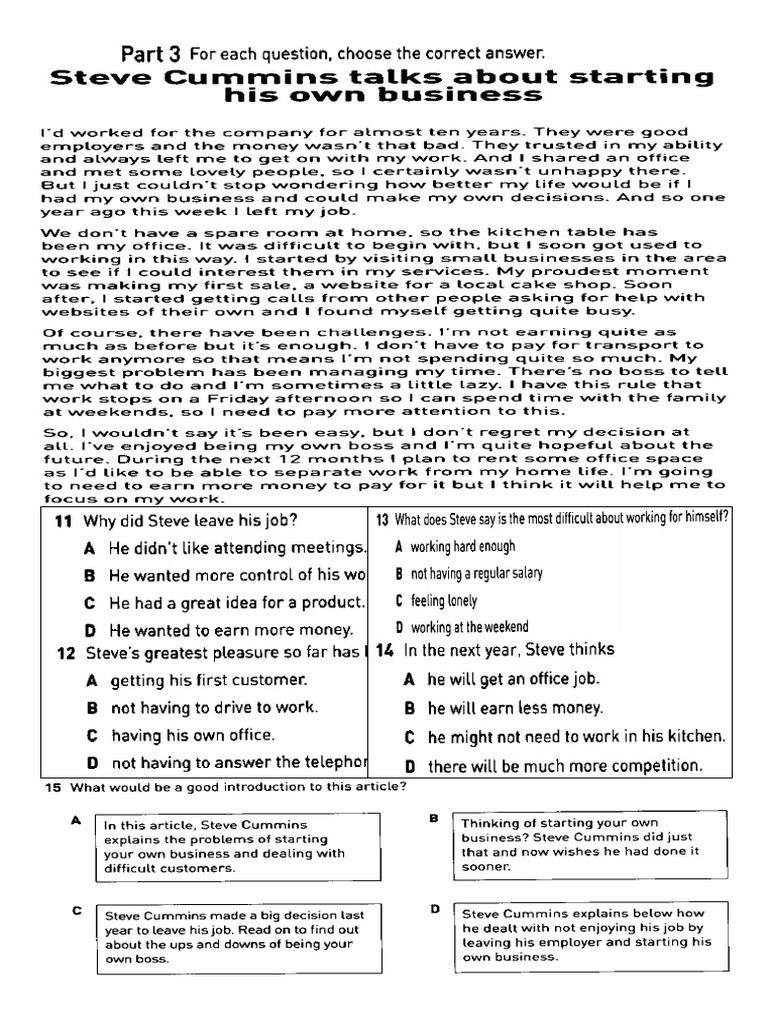 Test 1 Part 3 Part 4 | PDF