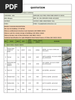 #1. BOQ For Steel Structures | PDF