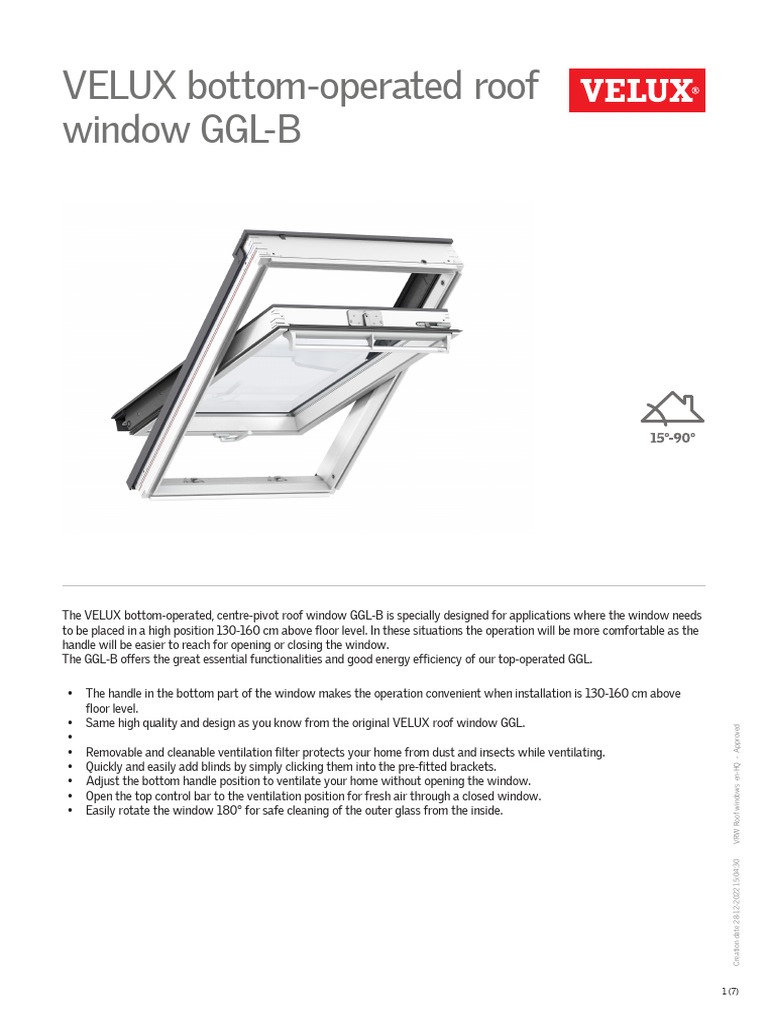 ID10134834 Type GGL-B en-HQ WW | PDF | Window | Building Materials