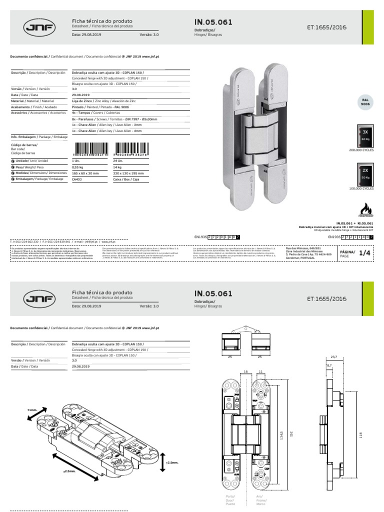 In.05.061 Et1655 | PDF | Processos industriais | Ciência da Informação