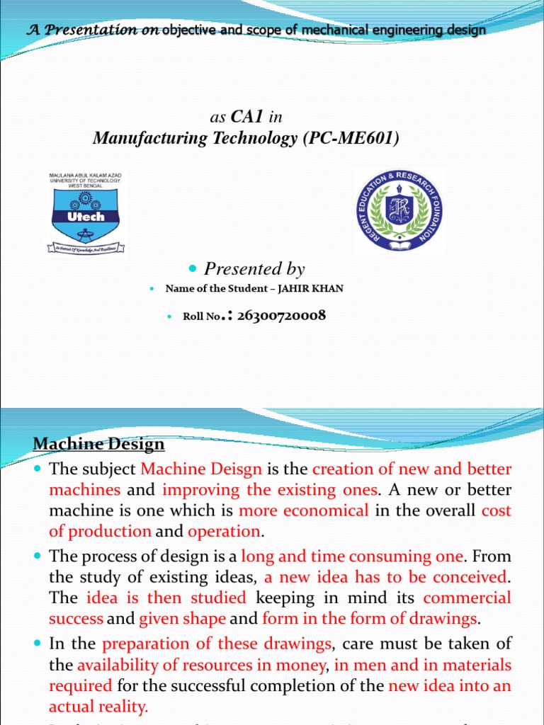 Dme-Unit I | PDF | Engineering Design Process | Engineering
