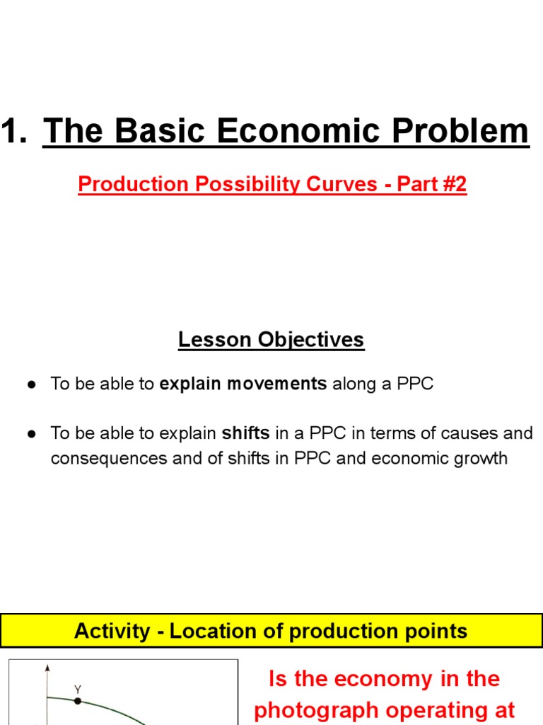 Understanding Production Possibility Curves | PDF | Labour Economics ...