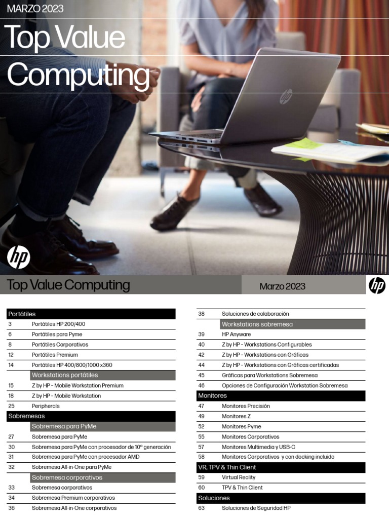 Catálogo Computing Marzo2023 PDF | PDF | Windows 10 | Unidad de estado sólido