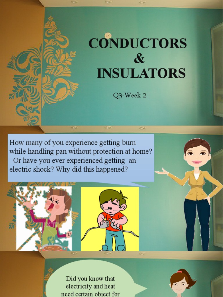 CONDUCTORS and INSULATORS | PDF | Electrical Conductor | Insulator (Electricity)