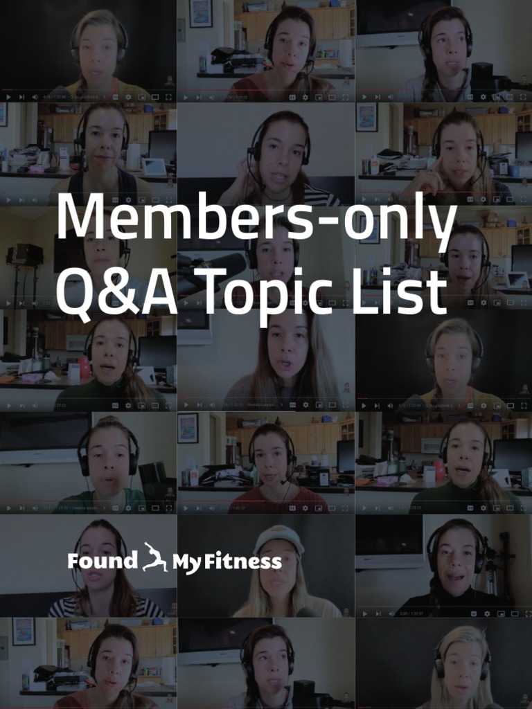 Crowdcast Q&A Master Question List | PDF | Dietary Supplements | Omega 3 Fatty Acid