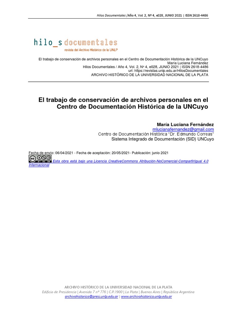 Conservacion de Archivos | PDF | Papel | Documento