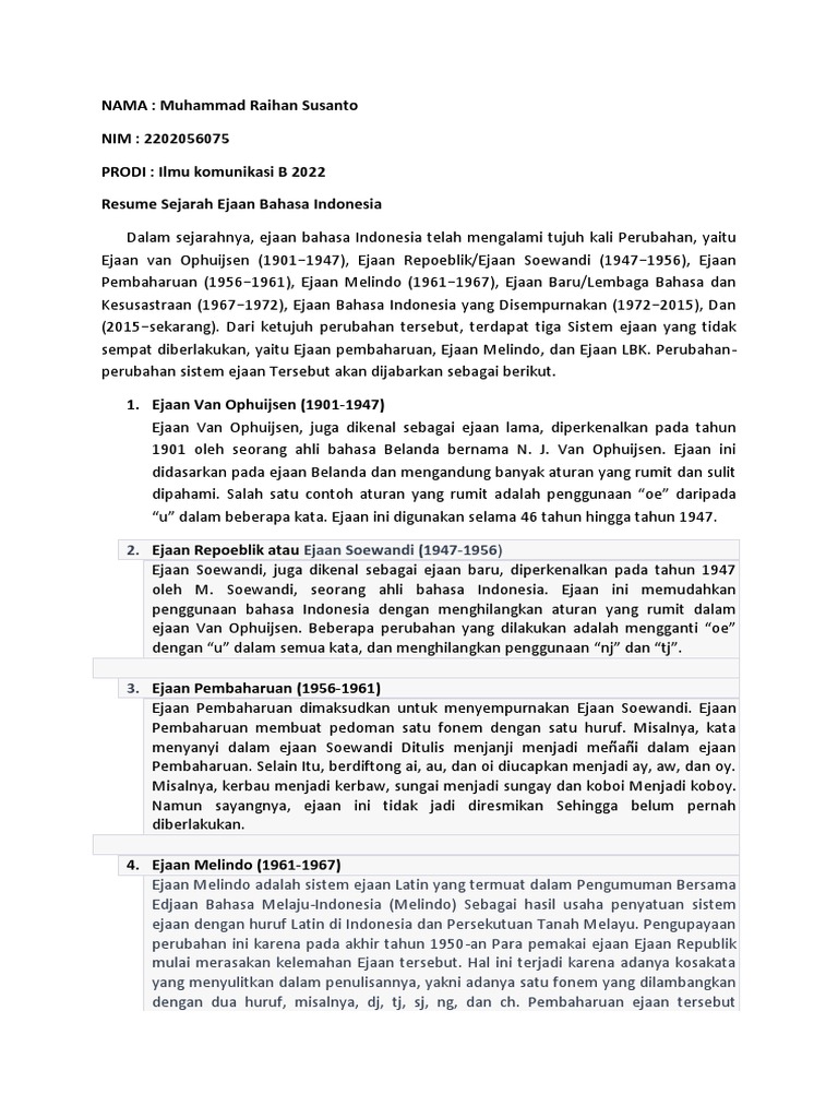 Muhammad Raihan Susanto - 2202056075 - ILKOM B 2022 PDF | PDF