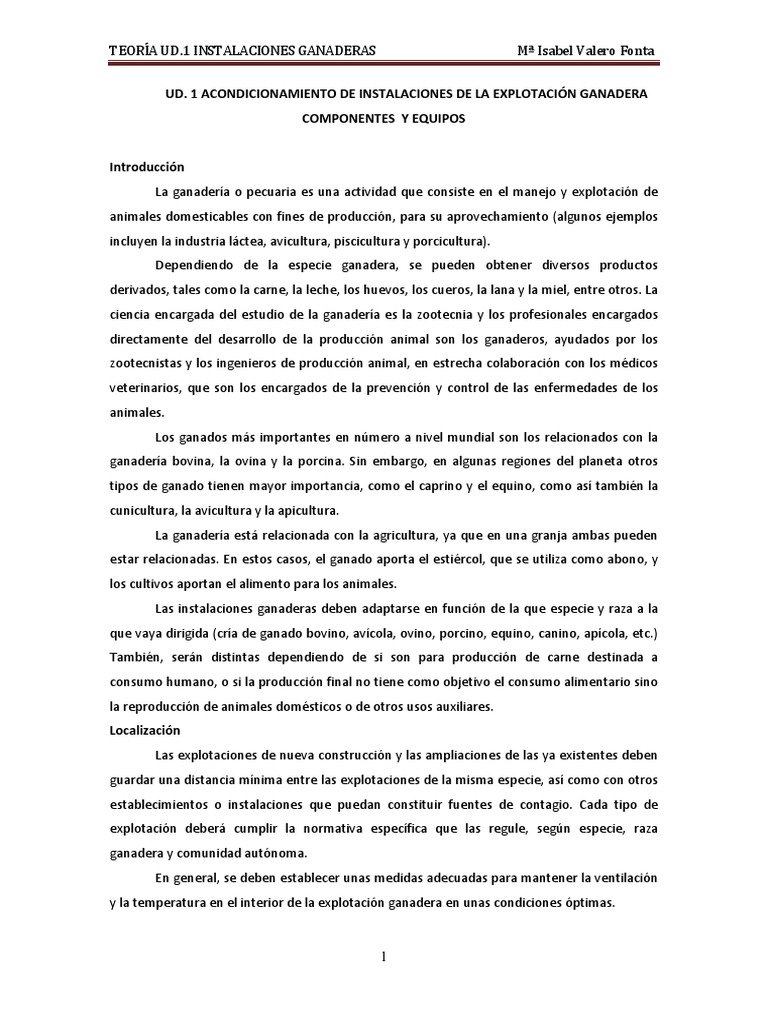 Teoría Ud 1 PDF | PDF | Comida y bebida | Agricultura