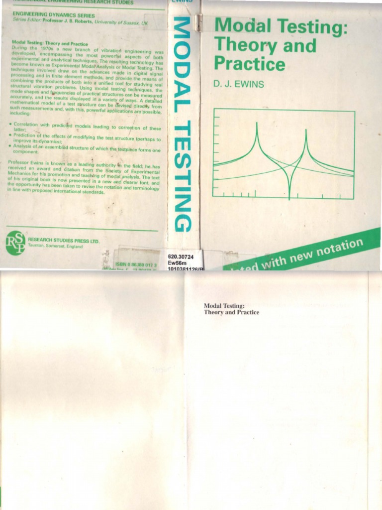 Modal Testing Theory And Practice Pdf Theory Force