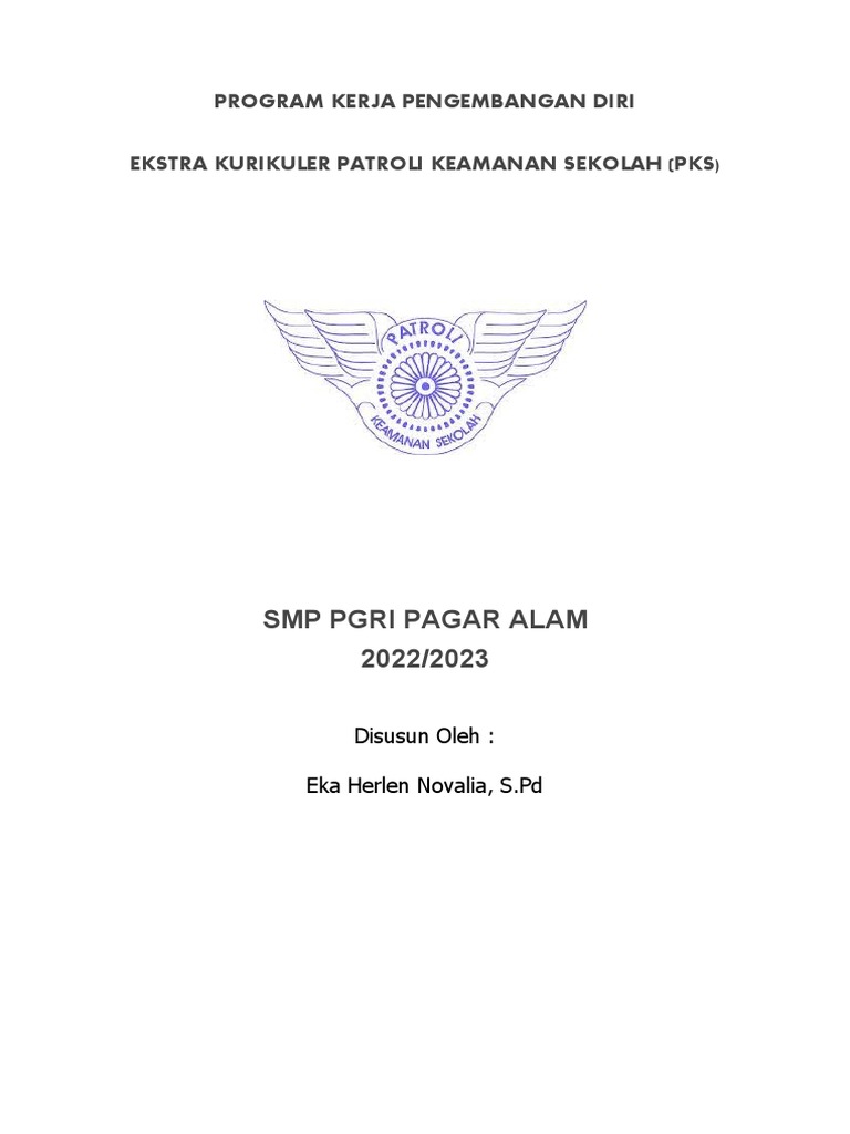 Program Kerja PKS | PDF