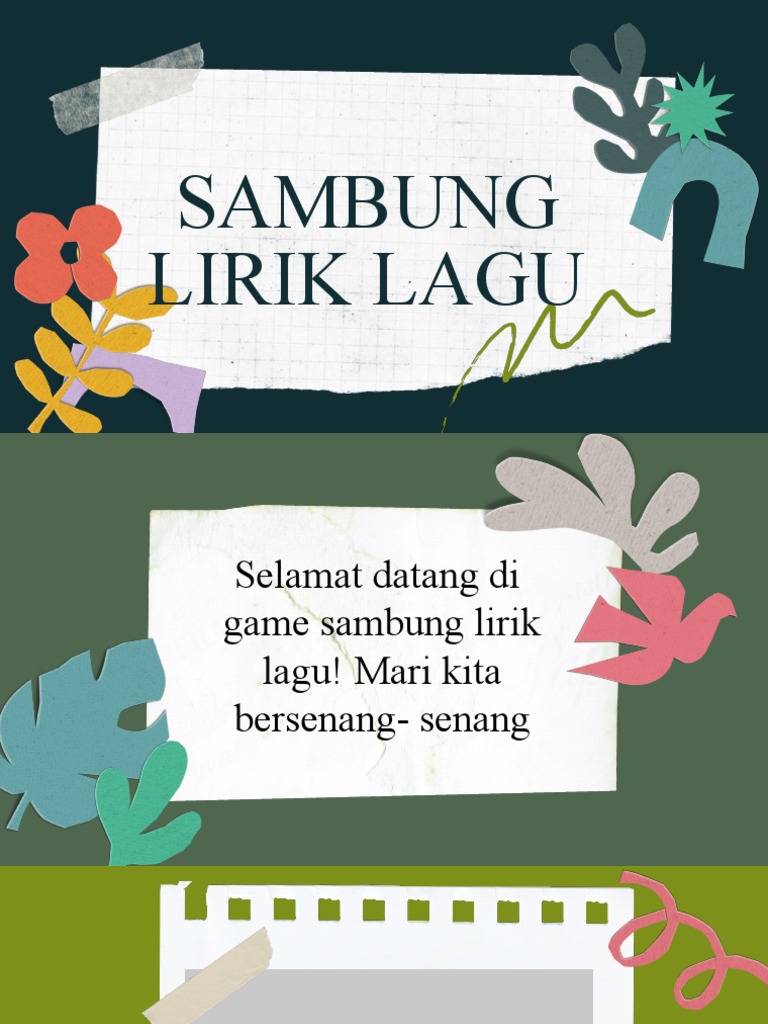 Sambung Lirik Lagu | PDF
