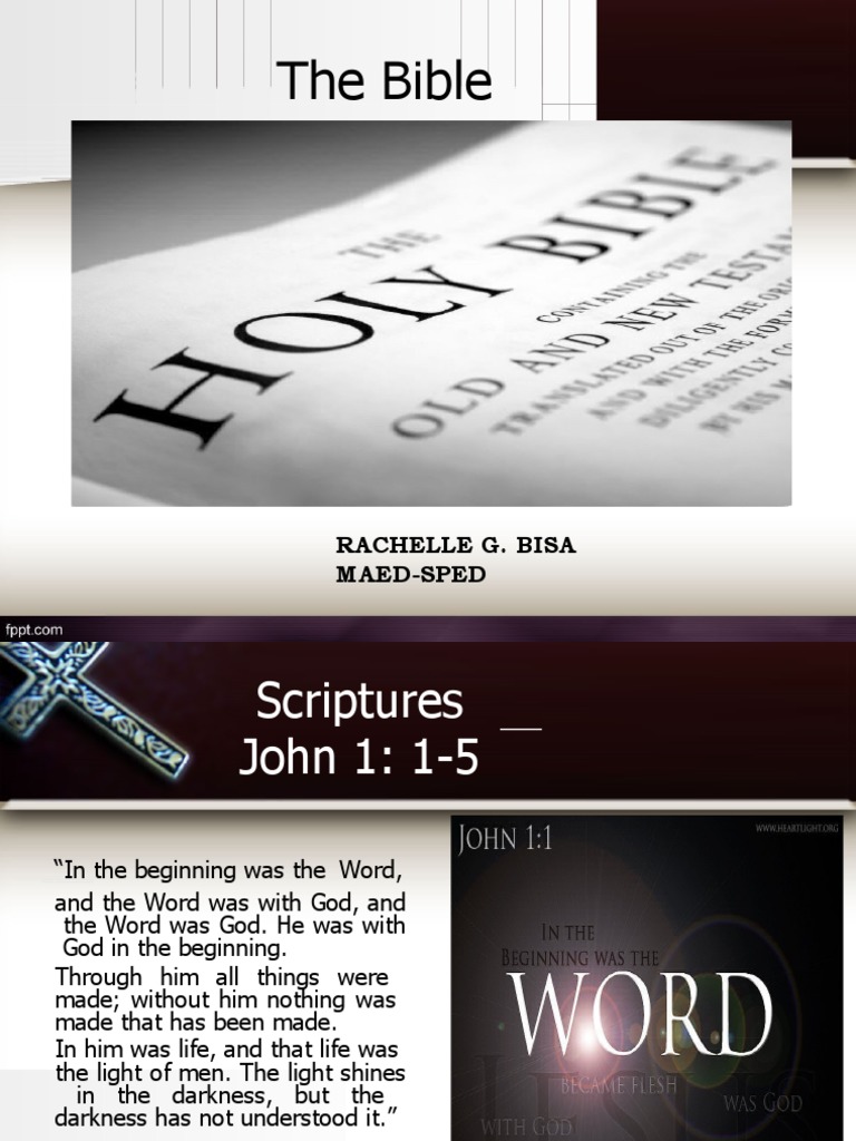 The Bible | PDF | Biblical Canon | New Testament