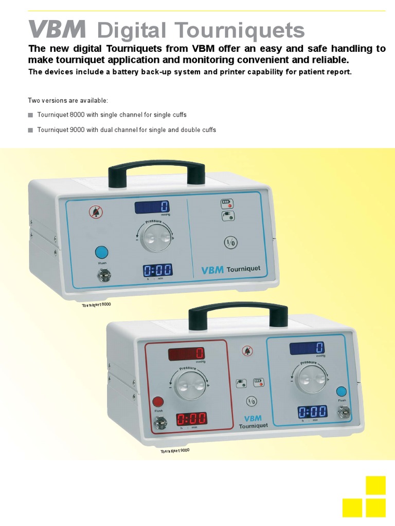 63651BRO004E Digital Tourniquets 8000 9000 PDF | PDF | Manufactured ...