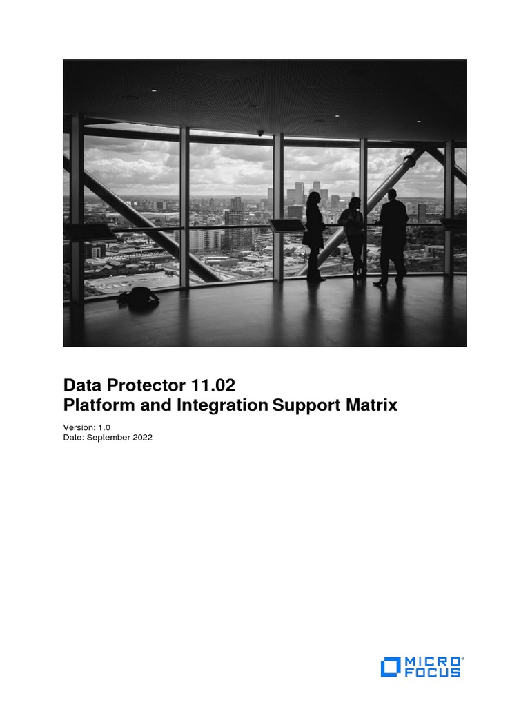 Platform Integrtn SupportMatrix DP11.02 PDF | PDF | Microsoft Windows ...