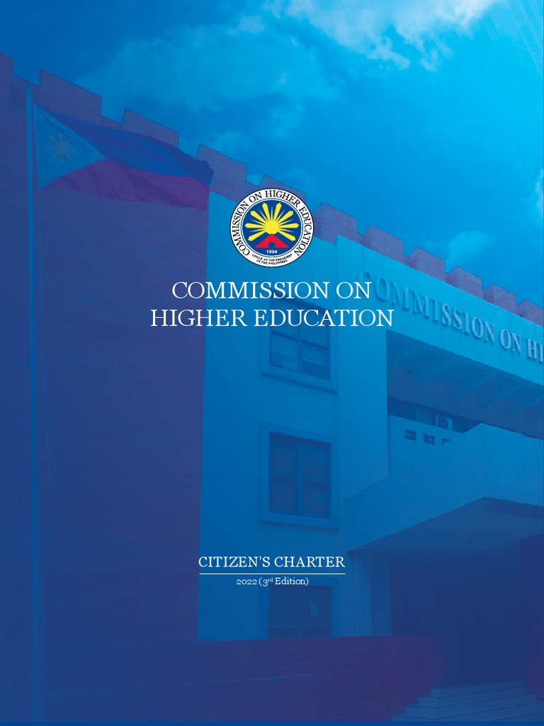 CHED-Citizen S-Charter Brochure PDF | PDF | Higher Education ...