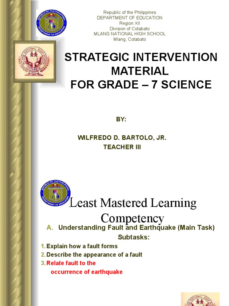 Strategic Intervention Material For Grad | PDF | Social Science ...