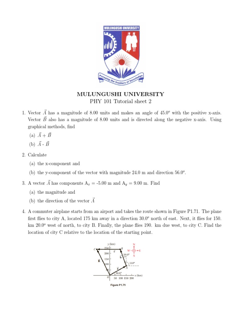 Tutorial Sheet 2 | PDF