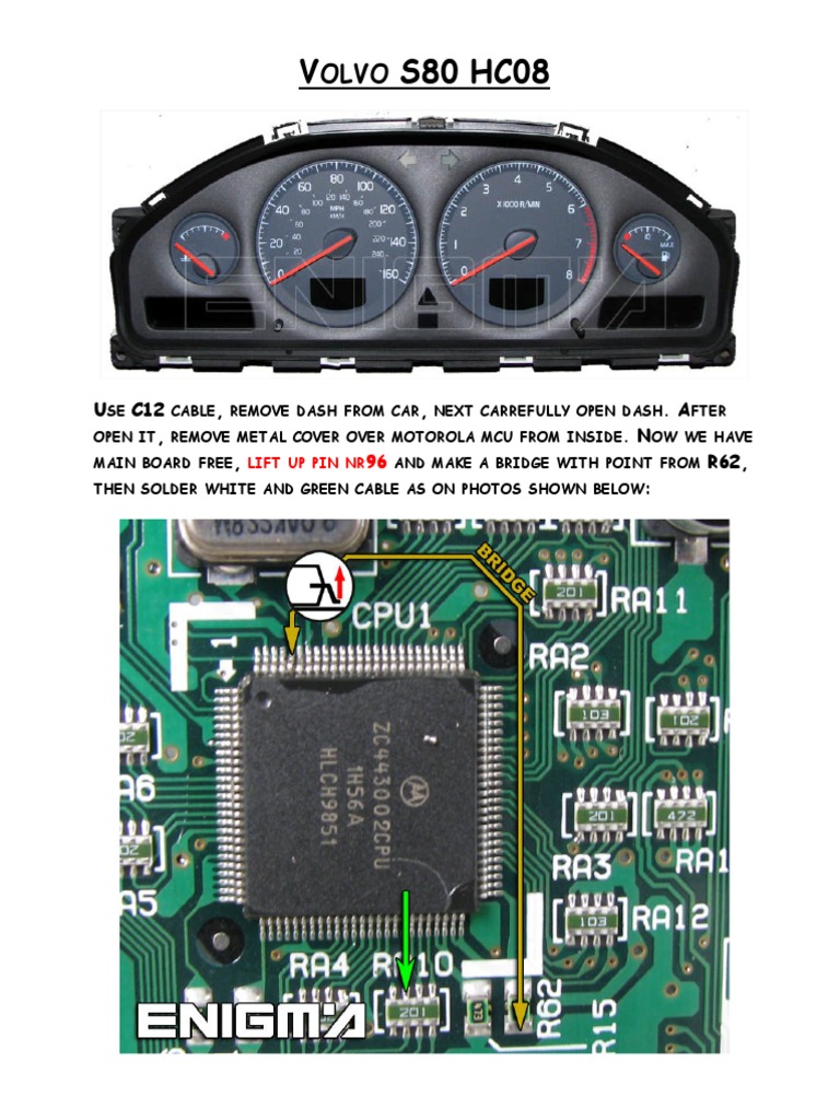How to Remove the Dash and Access the Motorola MCU Main Board in a ...