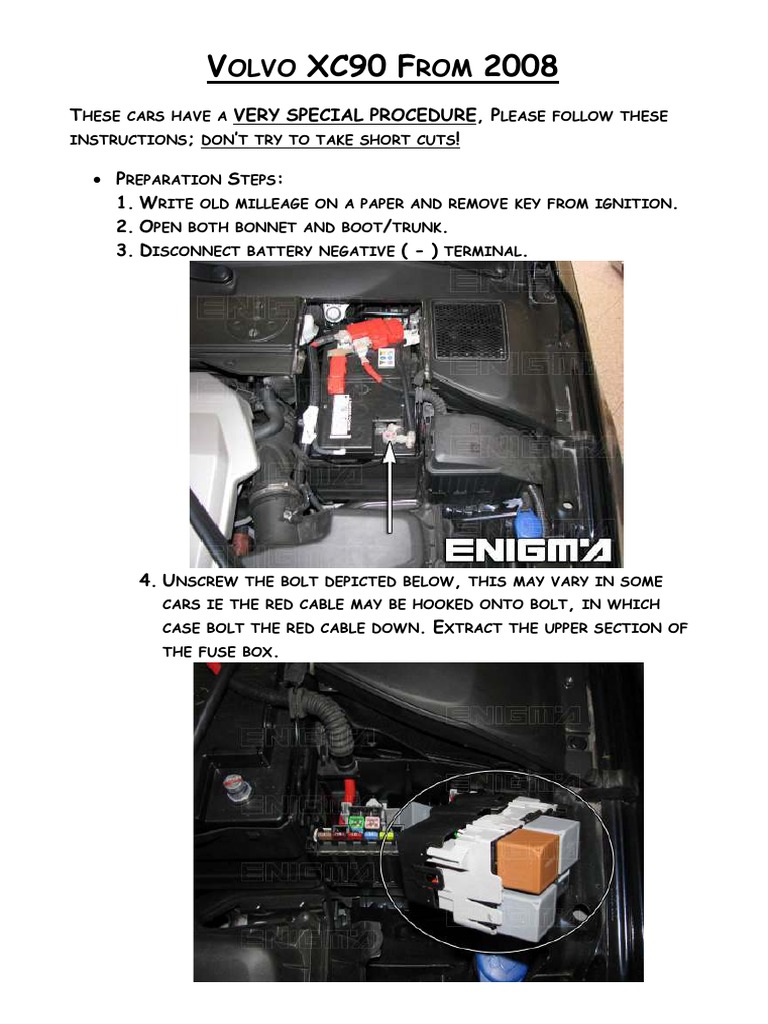 Volvo XC90 From 2008 PDF | PDF