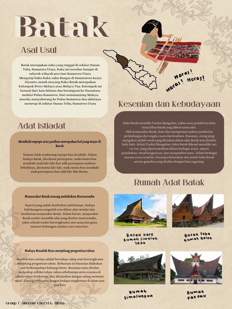 Asal Usul dan Budaya Suku Batak | PDF