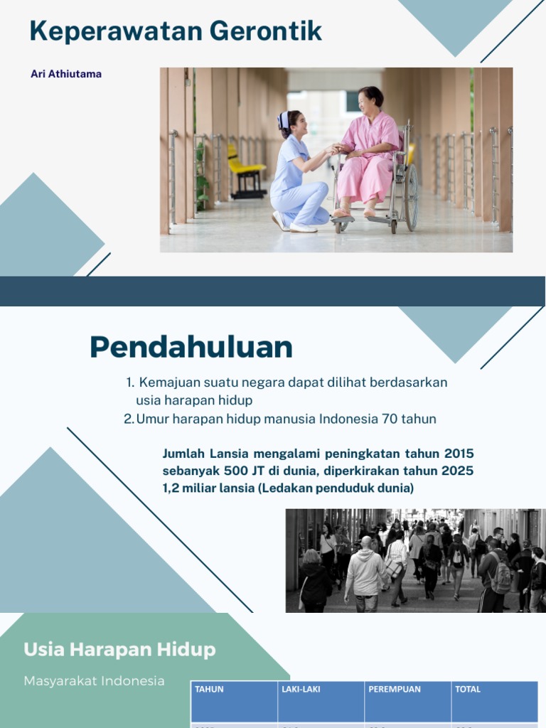 Keperawatan Gerontik PDF | PDF