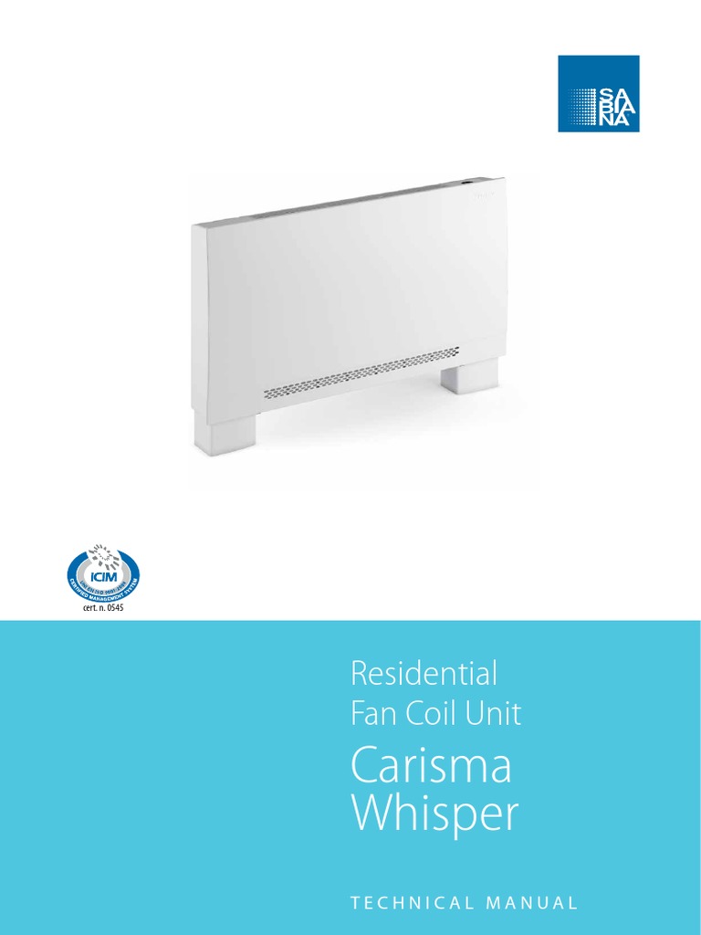 Carisma Whisper CFF Ecm Catalogo Sabiana 20201210 110749 en 2pdf PDF | PDF | Electric Motor ...