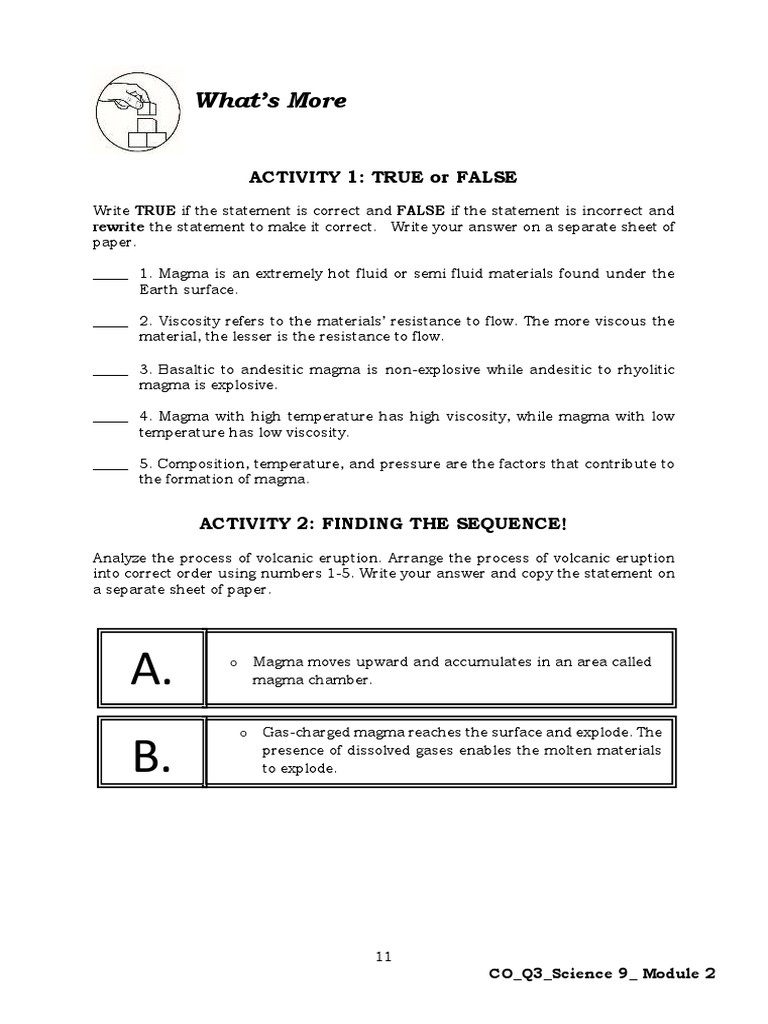 Volcanic Eruption Activity | PDF | Magma | Volcano