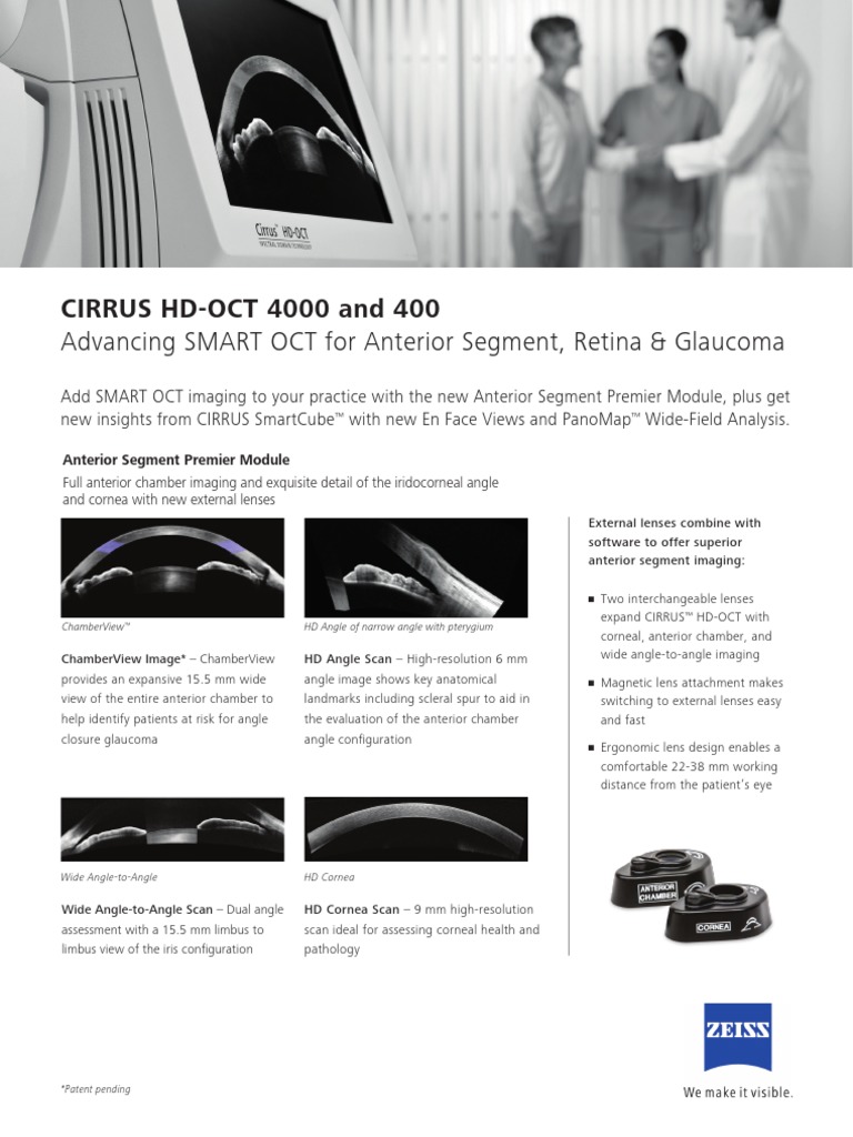 CIRRUS HD-OCT 4000 and 400 | PDF | Cornea | Microsoft Windows