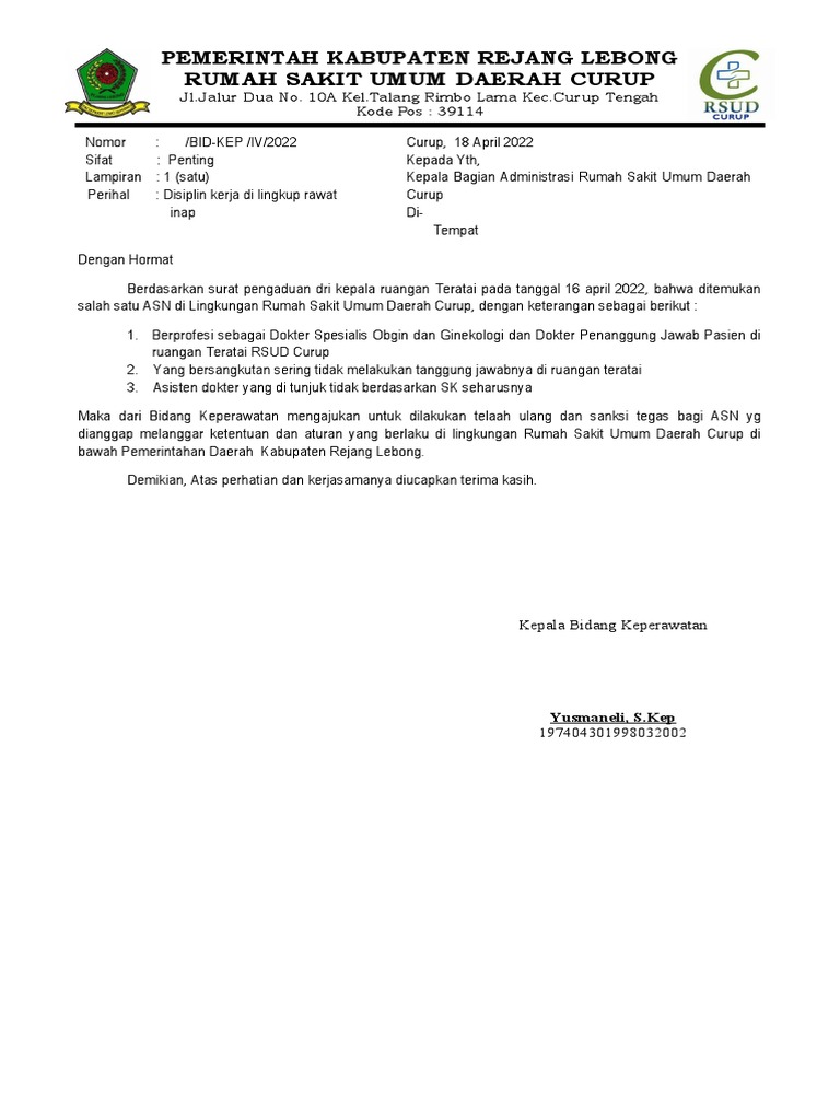 Contoh Surat Undangan | PDF