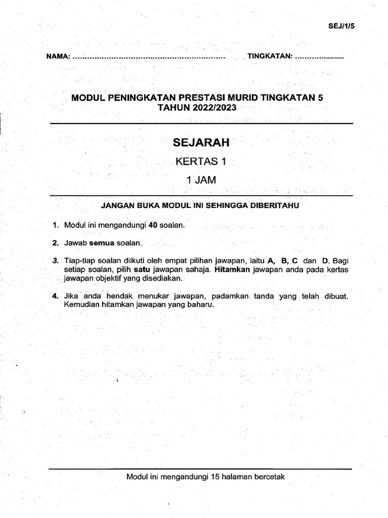 Kedah Sej PDF | PDF