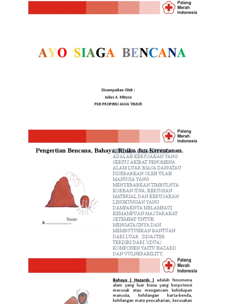 AYO SIAGA BENCANA NEW.pptx | PDF