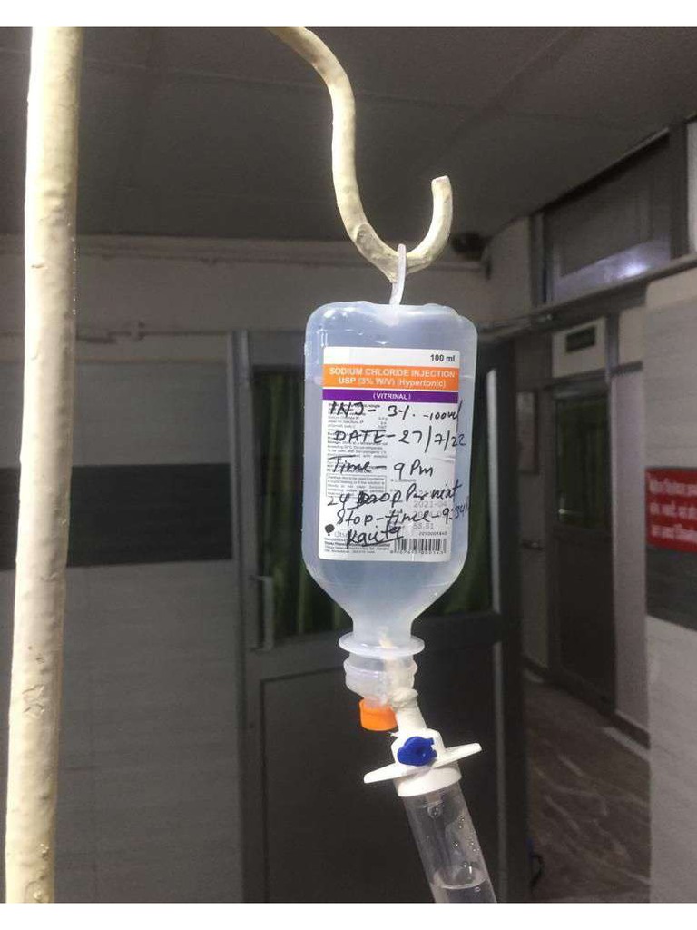 Iv Drip With Mentioning of Dose | PDF