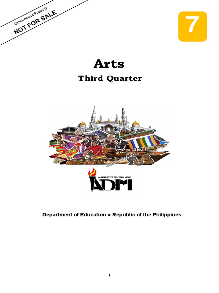 Arts7 Q3 M1 M2 Edited Friday | PDF | Weaving | Textiles