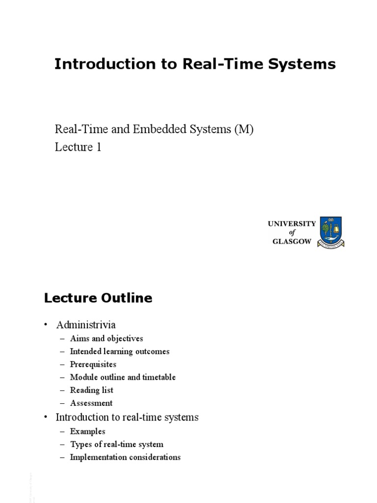 Introduction | Download Free PDF | Scheduling (Computing) | Real Time Computing