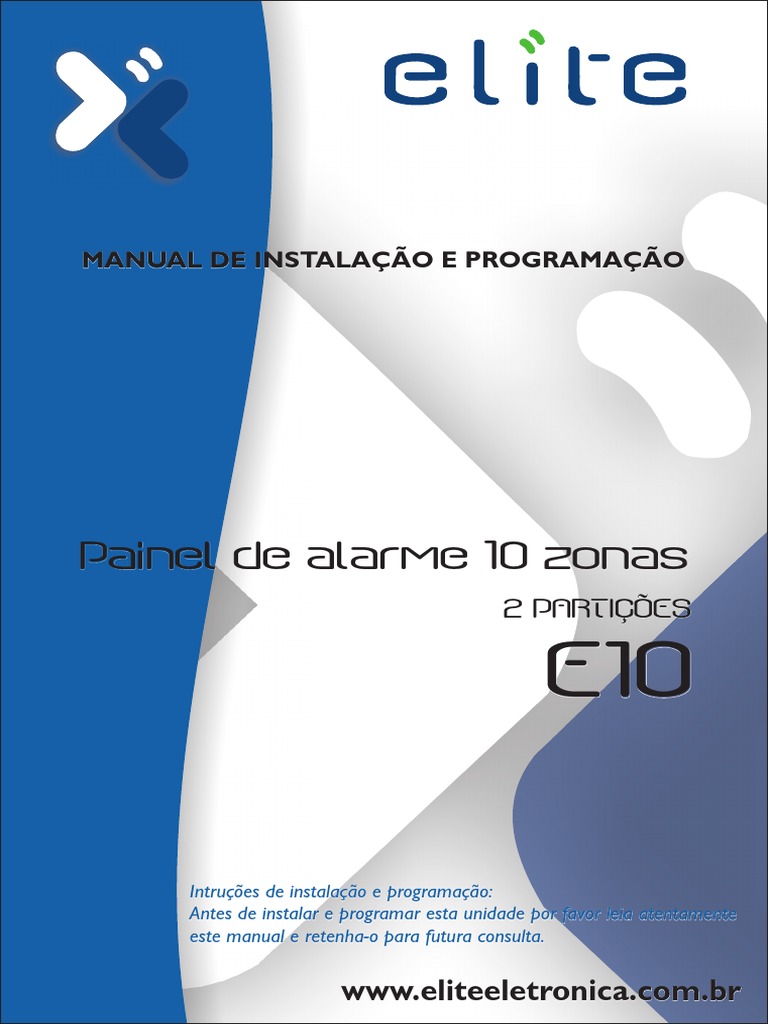 Elite - Instalador - E10 | Download grátis PDF | Teclado de computador | Telefone