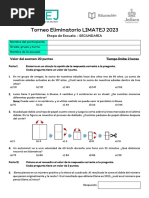 Torneo LIMATEJ 2026 - Secundaria | PDF