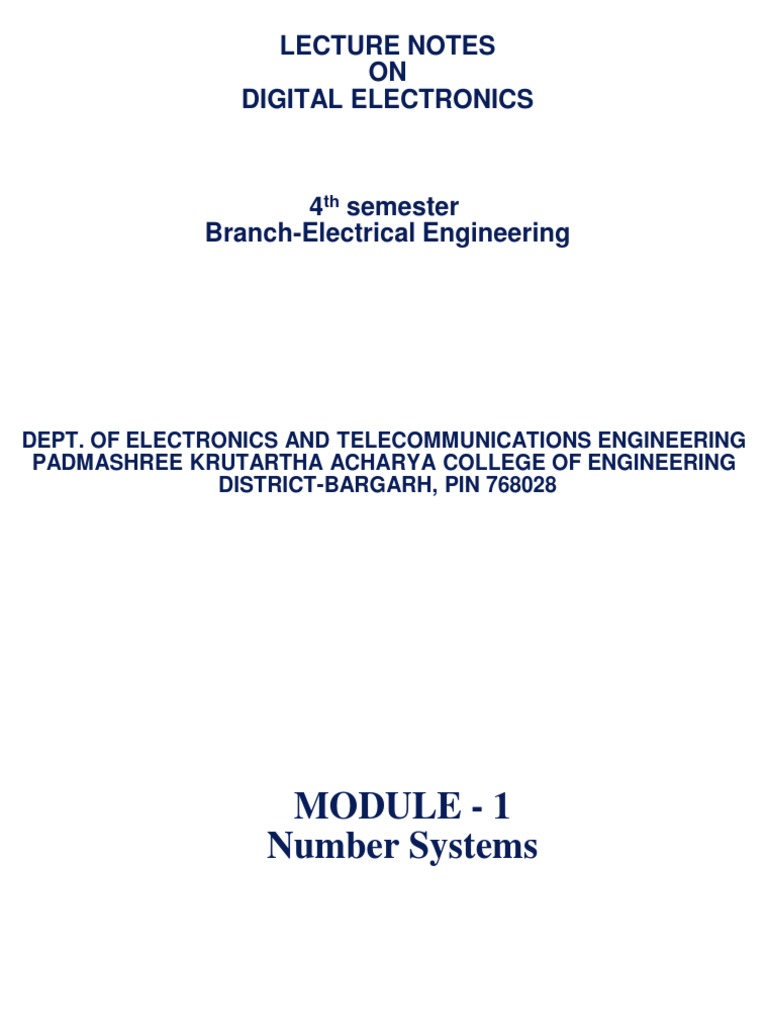 Digital-Electronics Easy Presentation PDF | PDF | Logic Gate | Boolean Algebra