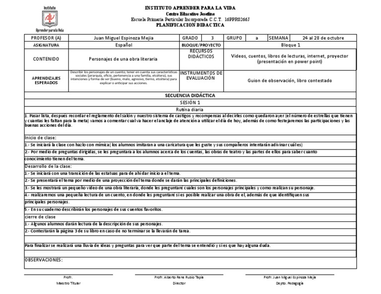 Plan Amco Muestra | PDF | Aprendizaje | Cognición