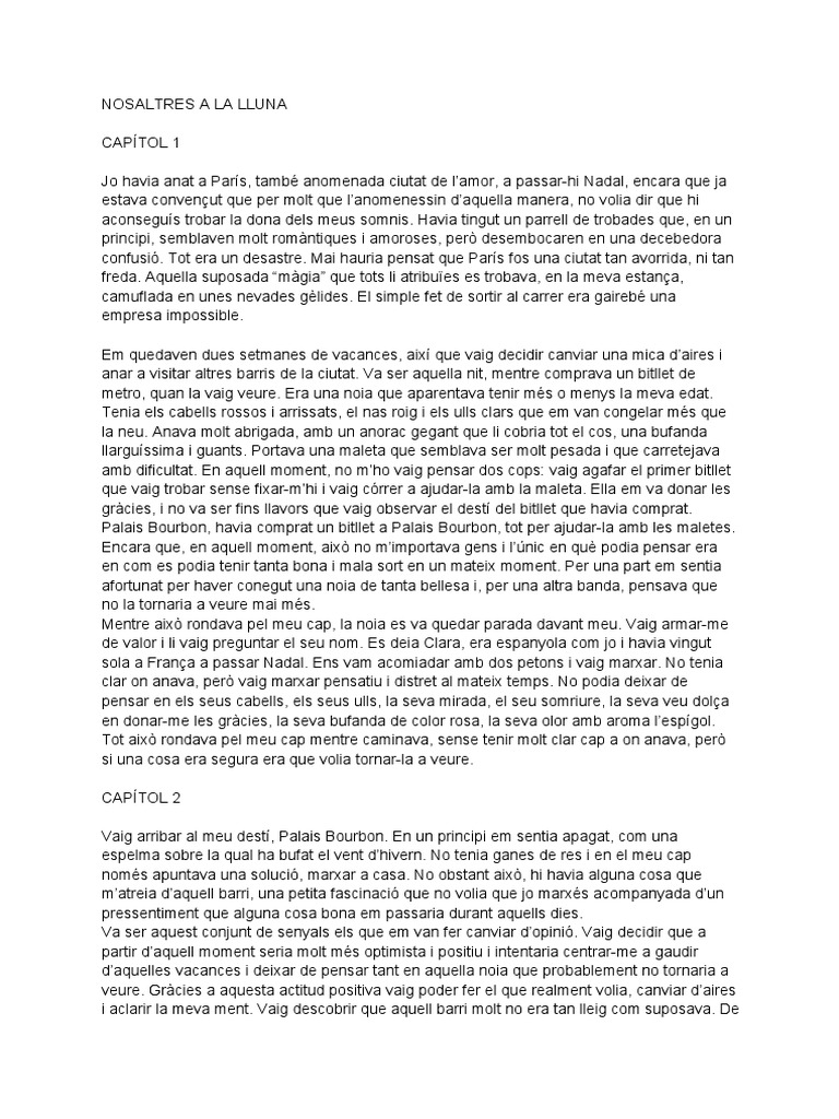 Nosaltres A La Lluna | PDF