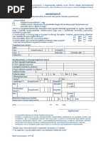 Adatközlő E104 /S041 Nyomtatványhoz | PDF