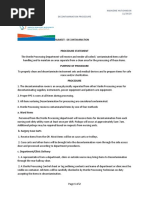 Sterile Processing Checklist | PDF | Sterilization (Microbiology ...