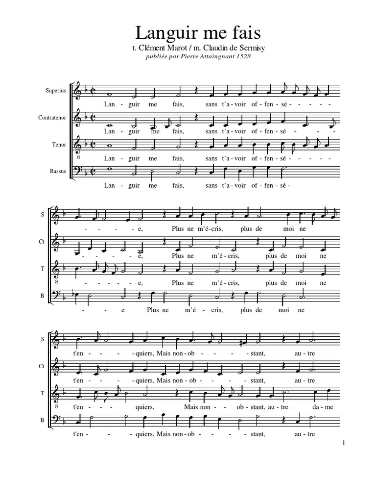 Languir Sermisy | PDF