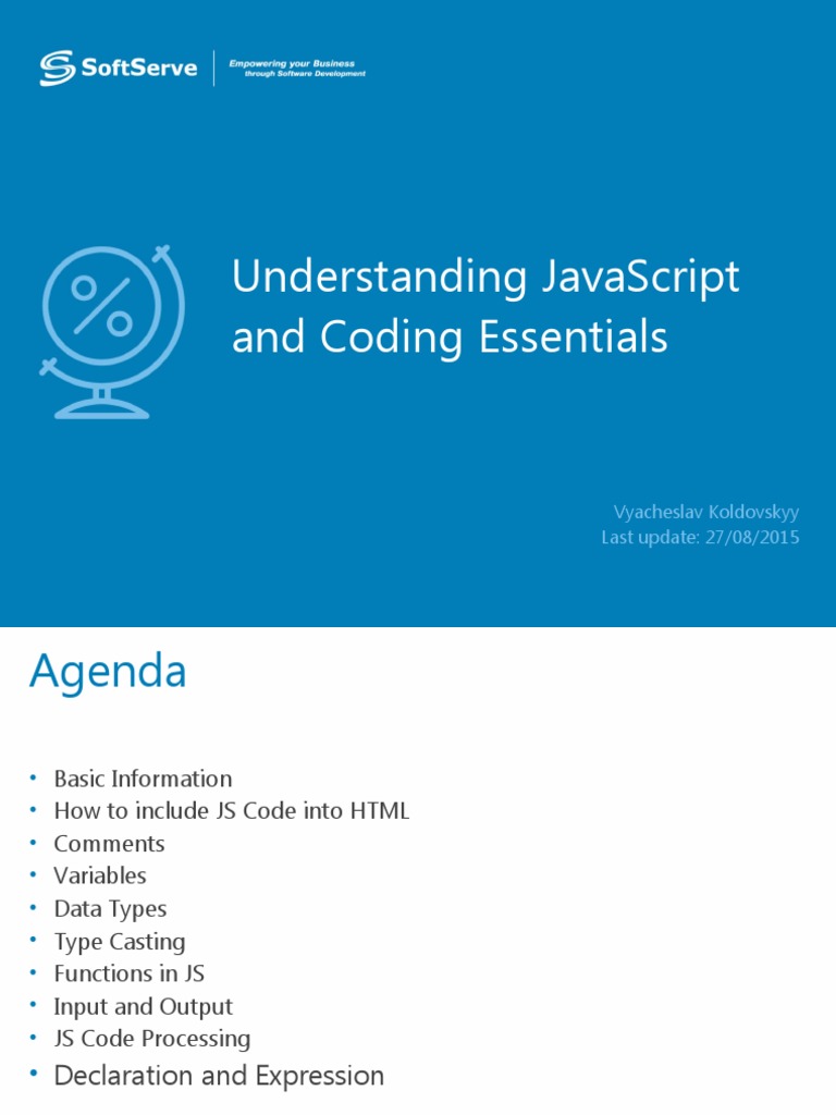 Javascript And Coding Essentials Pdf Java Script Data Type