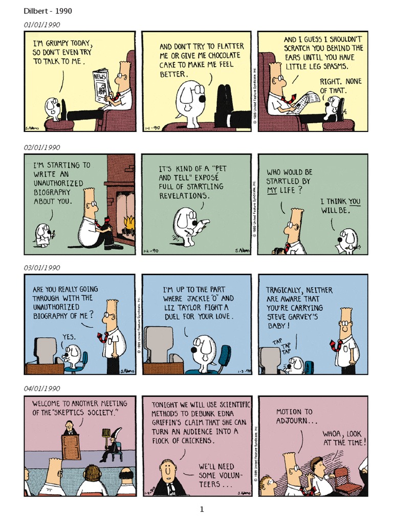 Dilbert - 1990 - Part 1 of 5 PDF | PDF | Maison et jardin | Mode de vie